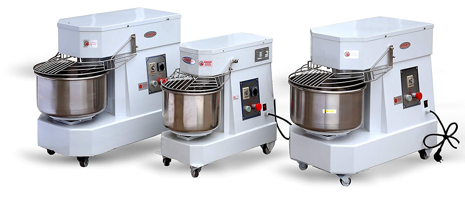Hakka Commercial 60 Qt Spiral Dough Mixer Review - Make Bread At Home